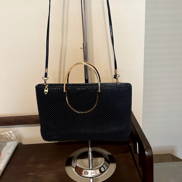 Bags | Marlo Dark Blue Over The Shoulder Purse | Poshmark